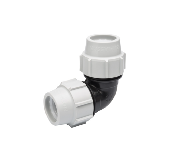 Plasson 7050 90 Degree Elbow 20mm x 20mm – Vale Gardens Limited