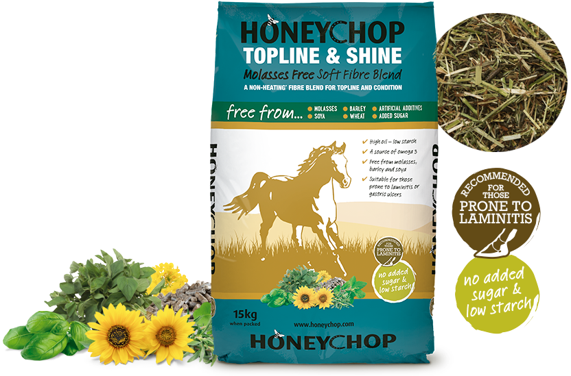 Honeychop Chaff Topline & Shine 15Kg – Vale Gardens Limited