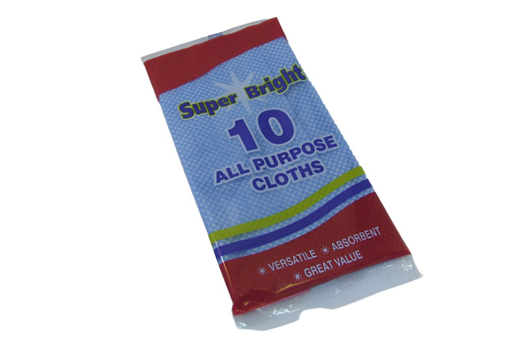 Super Bright All Purpose Cloth (10) – Vale Gardens Limited