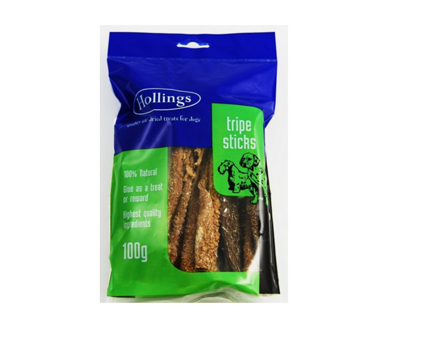 Hollings Tripe Sticks 100g – Vale Gardens Limited