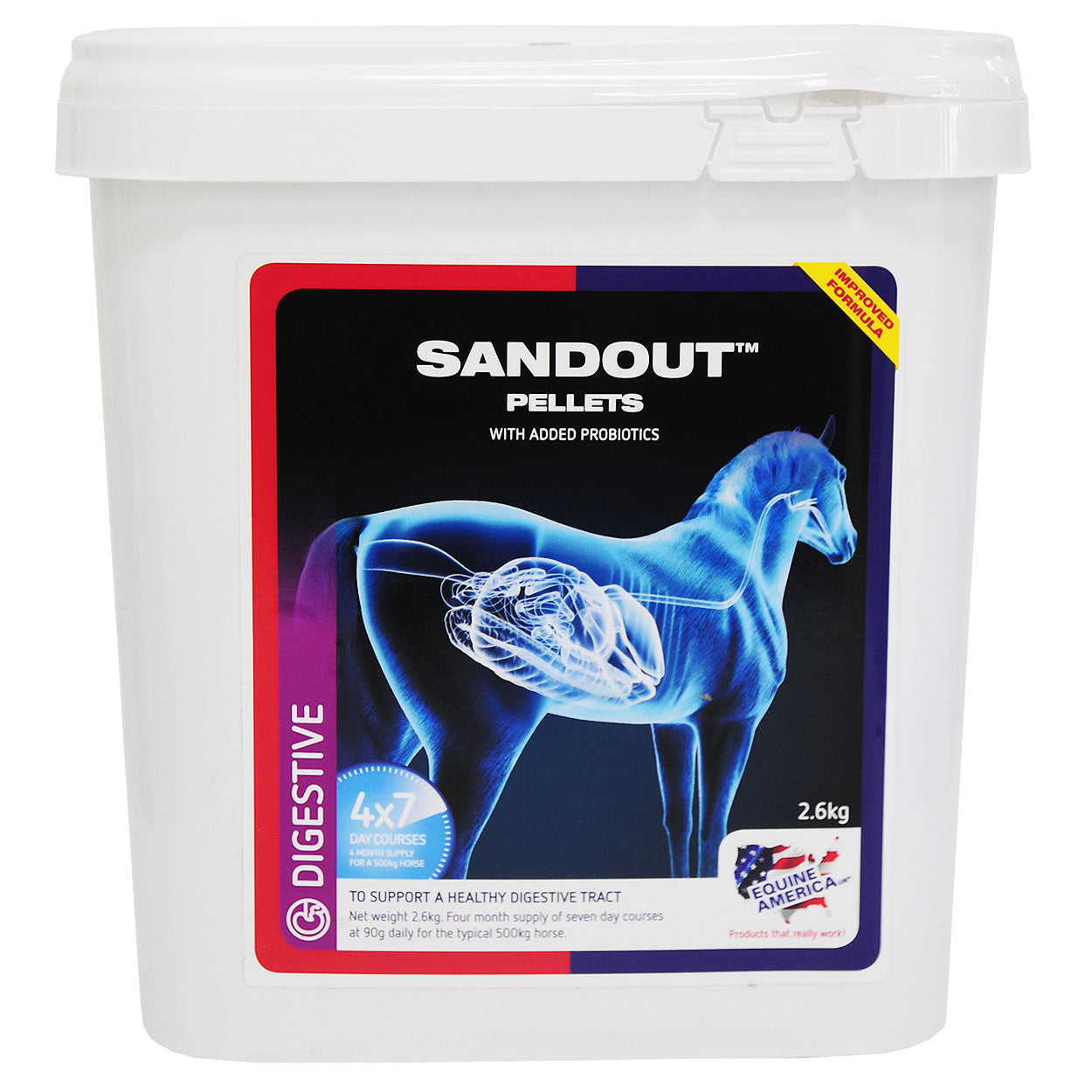 Equine America Sandout Pellets 2.5Kg – Vale Gardens Limited