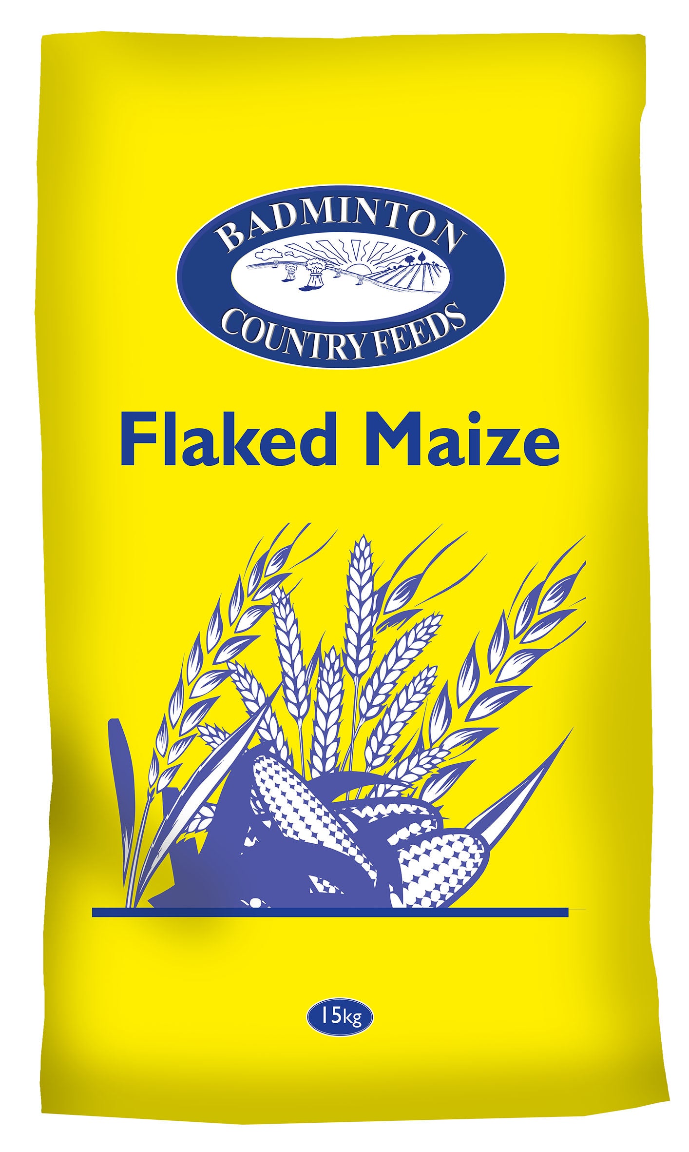Badminton Flaked Maize 15Kg – Vale Gardens Limited