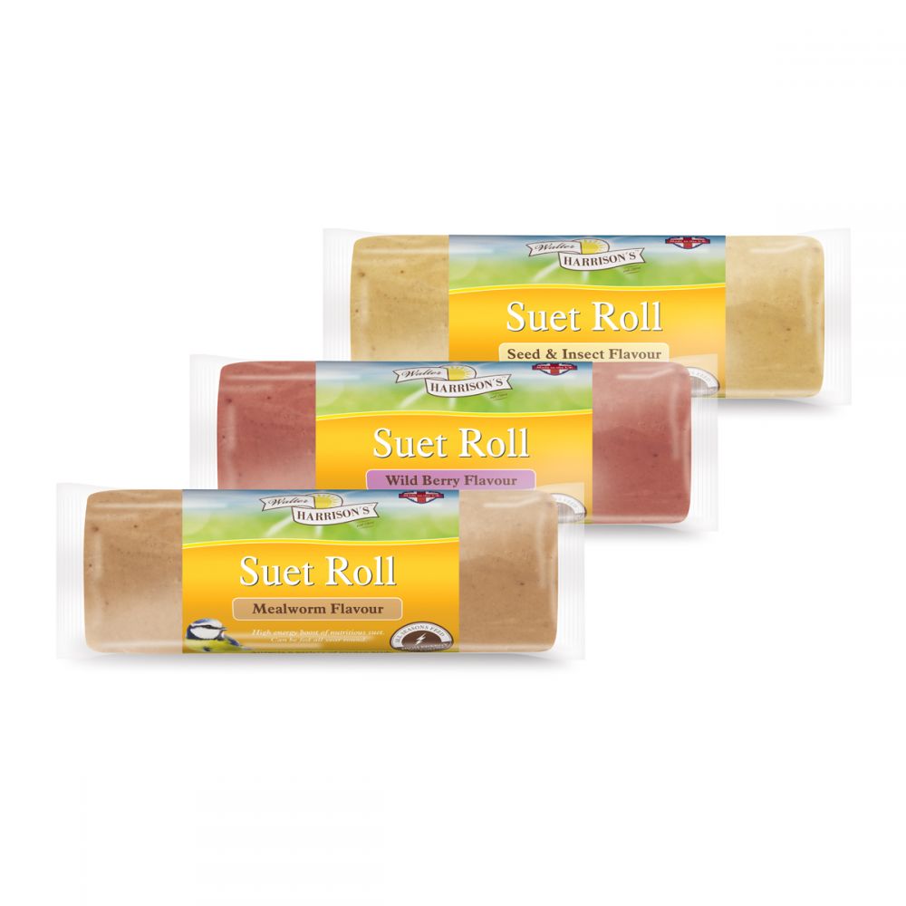 Walter Harrison's High Energy Suet Rolls 500g – Vale Gardens Limited